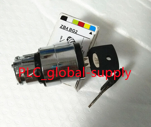 New origina Schneider Operator ZB4BG2 HEAD SWITCH KEY 2 POSITIONS Fast ...