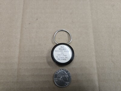 Mallory Buick St. Louis Missouri MO Vintage Car Dealership Keychain Key ...