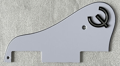 Custom For Epiphone ES-339 Style &“E”Logo Guitar Pickguard 3 Ply White ...