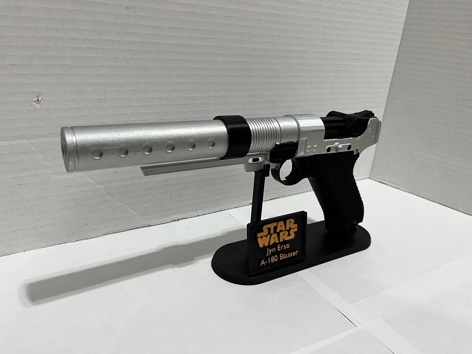 Star Wars Jyn Erso Blaster - Rogue One - 3D Printed. Fully Assembled An ...