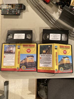 2002 VHS UNION PACIFIC Tracks Of The Old Missouri MoPac Both Parts Green Frog | eBay