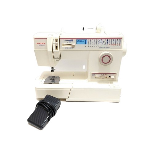 Vintage Singer Sewing Machine Model 9417 Tested Works Great No Case | eBay