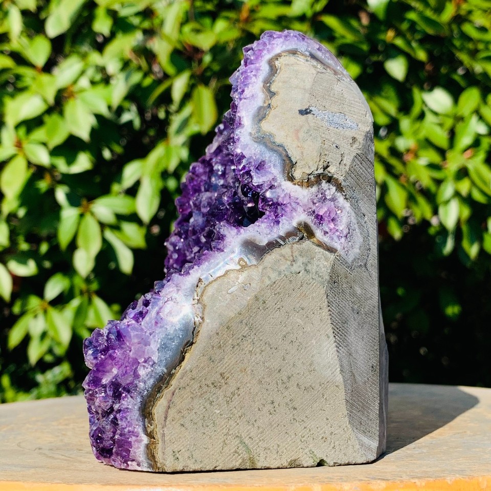 2.95LB Natural Amethyst geode quartz cluster crystal specimen Healing ...