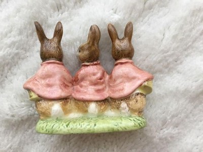Beswick Beatrix Potter Flopsy Mopsy and Cottontail Figurine Peter ...