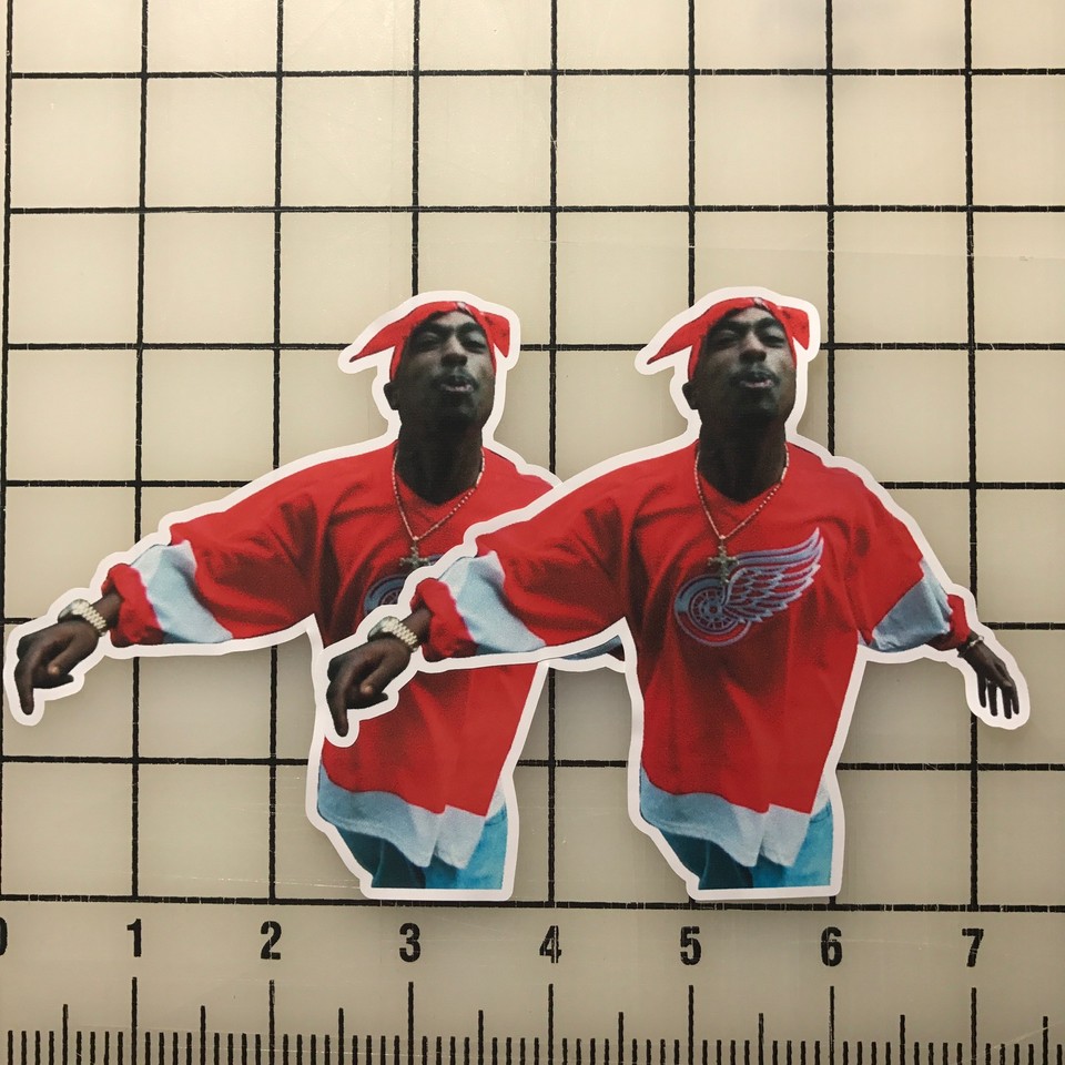 Tupac Shakur 2pac Makaveli 5" Wide Multi-Color Vinyl Decal Sticker ...