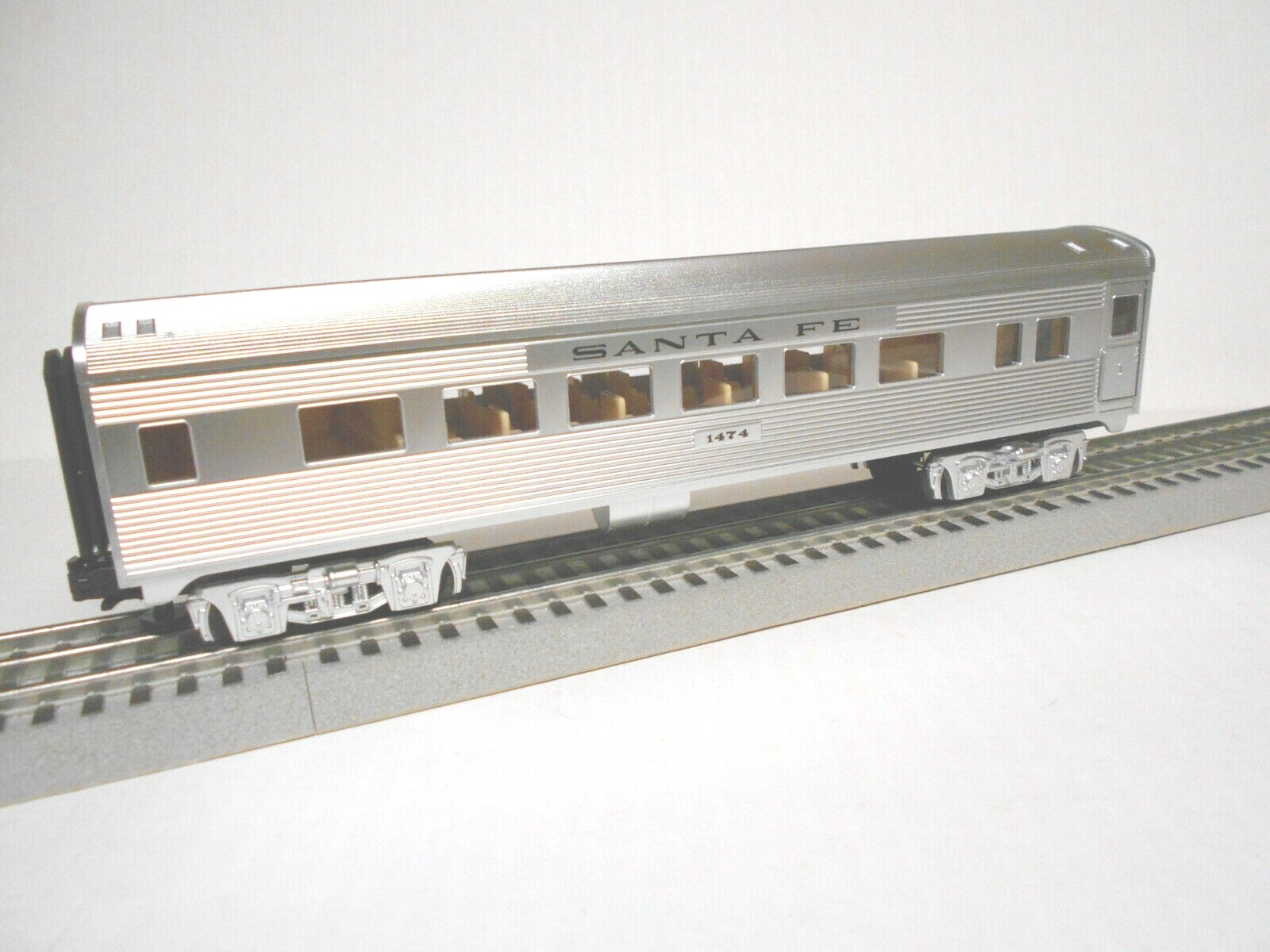 LIONEL 6-84719- 1474 O GAUGE SANTA FE PASSENGER CAR train sfe ...