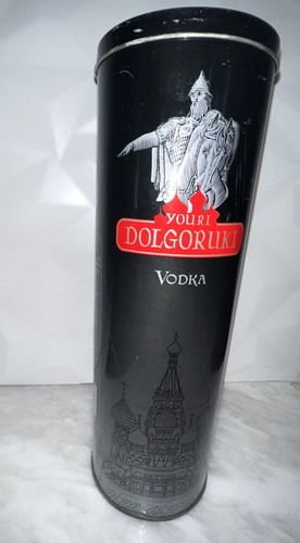 Original Youri Dolgoruki Premium Russian Vodka Empty Box for Bar Decor ...