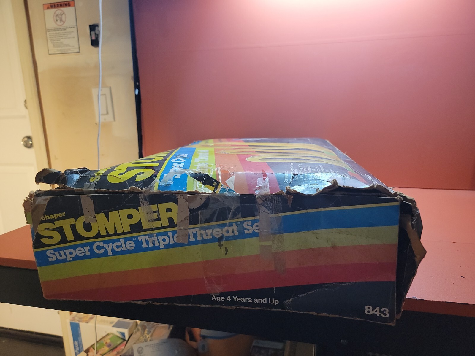 Rare Vintage Schaper Stomper Super Cycle Triple Threat Set in Original ...