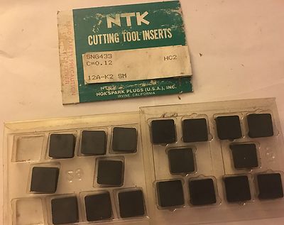 NTK Ceramic Inserts - SNG433 HC2 C=0.12 - Qty. 18 NEW | eBay
