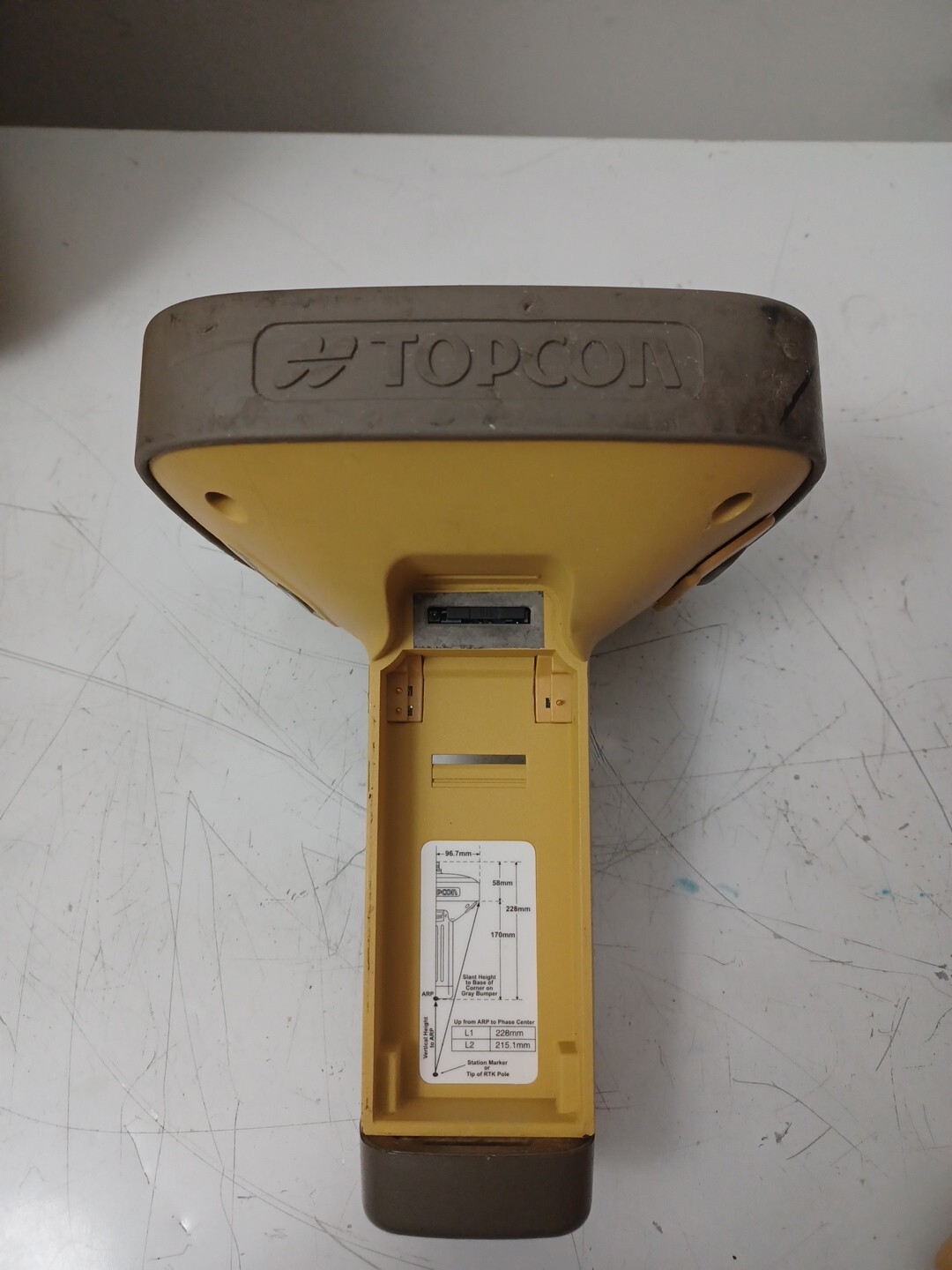 Topcon GR3 GPS Rover + Getac ps236 With Batteries & Chargers & Case ...