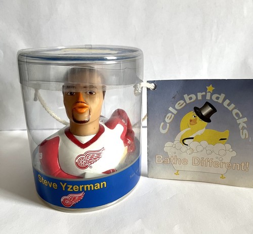 Steve Yzerman Celebriduck Red Wings 2002 Collectors Rubber Duck NHL | eBay