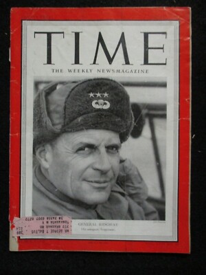 Vintage Time Magazine March 5, 1951 General Ridgway cover | eBay