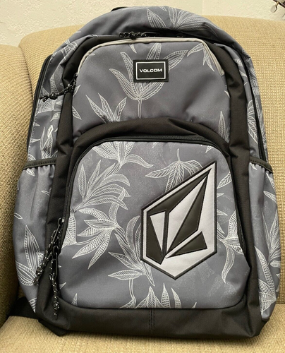 VOLCOM GREY SCHOOL HIKING ECT UNISEX BACKPACK *NEW* | eBay