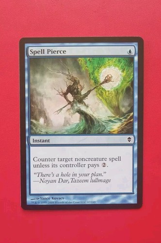 Spell Pierce ×1 NM Unplayed (67/249 Zendikar) Counter Spell Blue ...