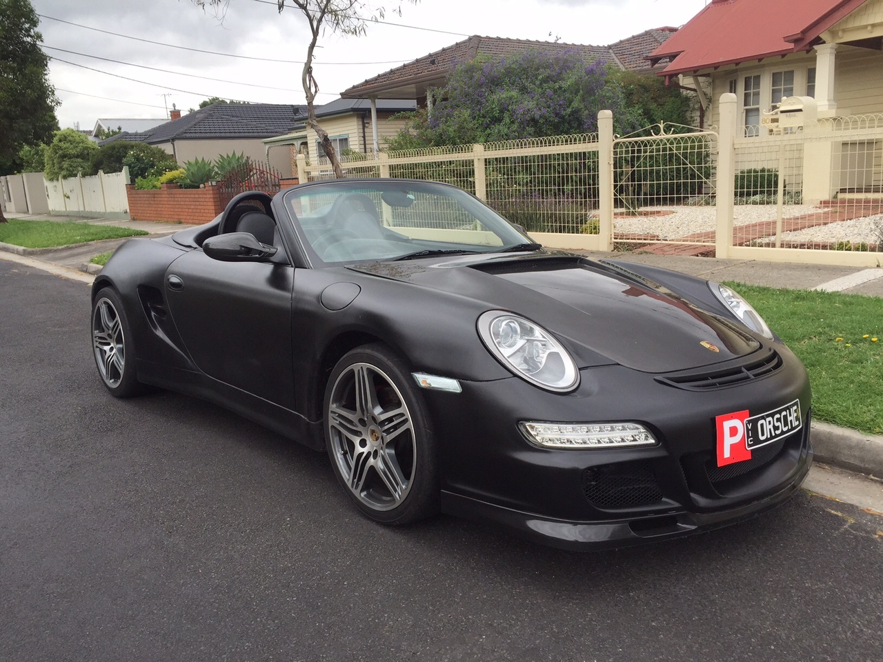 Porsche 986 Boxster to 997 Turbo REAR Widebody Conversion NEW!!! | eBay