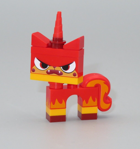 Lego red Angry Kitty Unikitty red unicorn minifigure Lego Movie 70814 ...