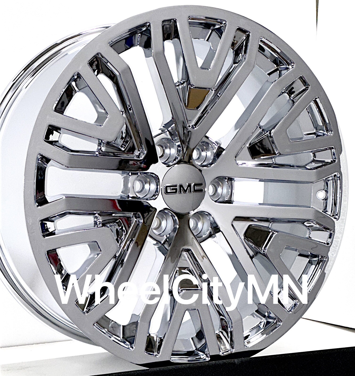 20” chrome OE 5906 replica 84675348 wheels fits 2023 GMC Sierra Denali ...