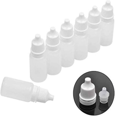 Jespeker 50 Pcs Plastic Dropper Bottle Drop Bottles Empty Squeezable ...