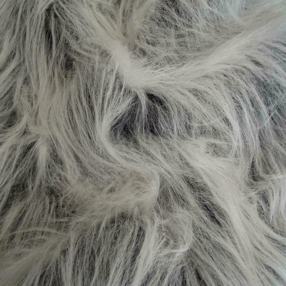 Luxury Long Haired Faux Fur Fabric multiple lengths and colours AC 356 ...