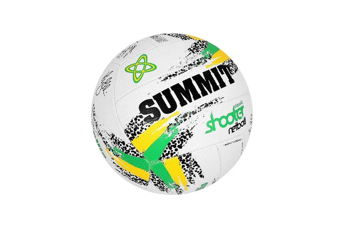 Summit Size 5 Liz Ellis Classic Shooter Stitched Netball Sport Ball ...