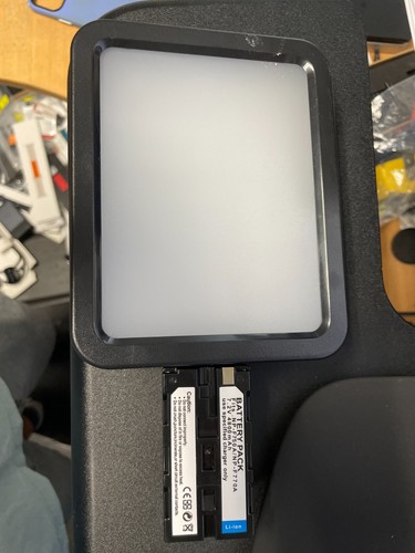 Savage RGB360 LED Color Video Light Lighting with LCD Display Camera ...