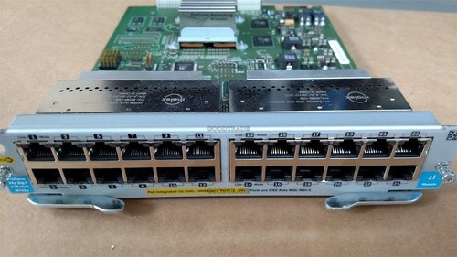 Used Hp Procurve J8702A 24-Ports 10/100/1000 Poe Plug-In Module Switch ...
