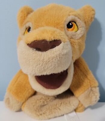 Disney Lion King Nala Simba Plush Hand Puppet Stuffed Animal EUC | eBay