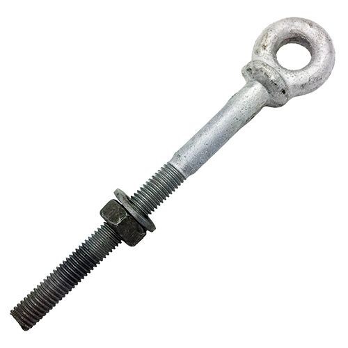 8mm Galvanised Steel Fence Wire Straining Eye Bolt | Wire Strainer ...