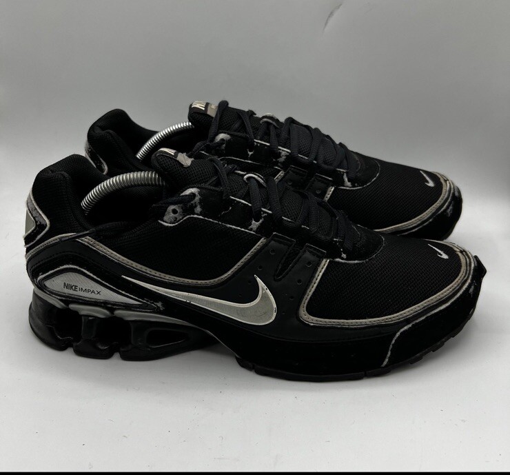 Nike Impax Mens US 10.5 BLACK Sneakers Running Athlet… - Gem