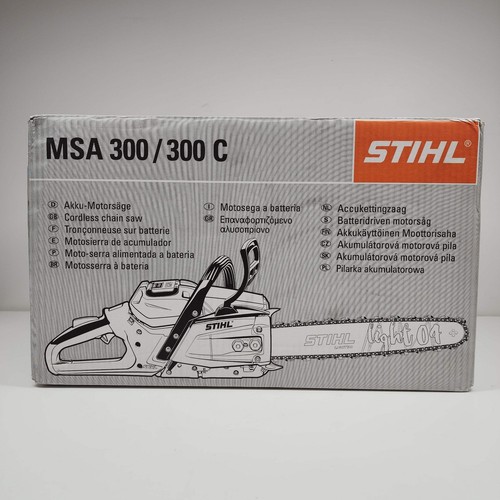 New STIHL MSA 300C 36V Battery Powered Chainsaw | eBay