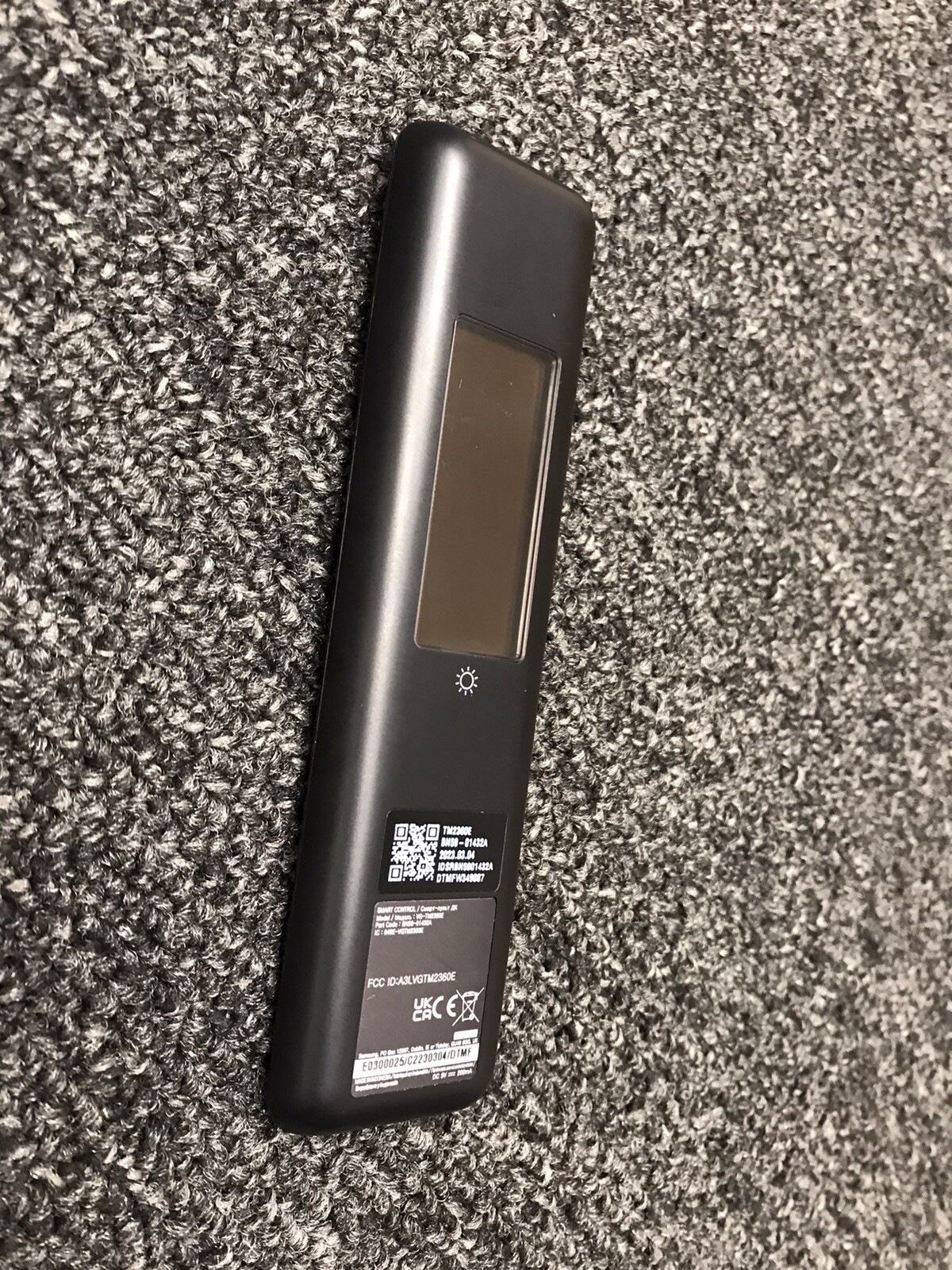 Samsung Smart Voice Solar Tv Remote Control BN59-01432A Original ...