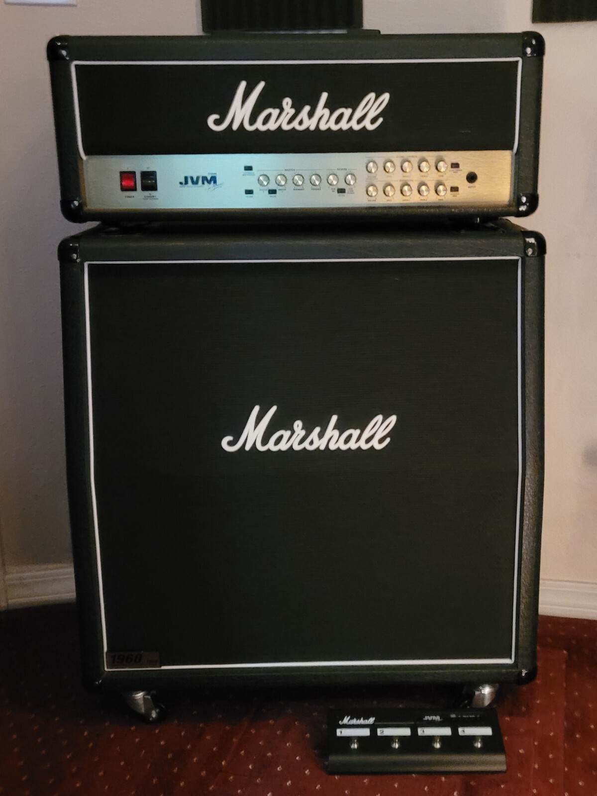 Marshall Half Stack JVM210H/1960A, 100 Watts, Excellent Condition | eBay