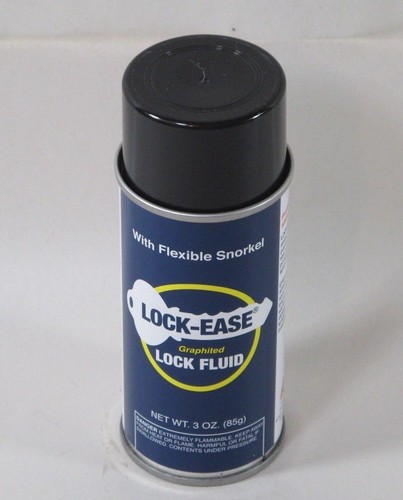 AGS LE5 Lock Ease Graphited Lock Fluid Lubricant Spray 3oz Case of 6 ...