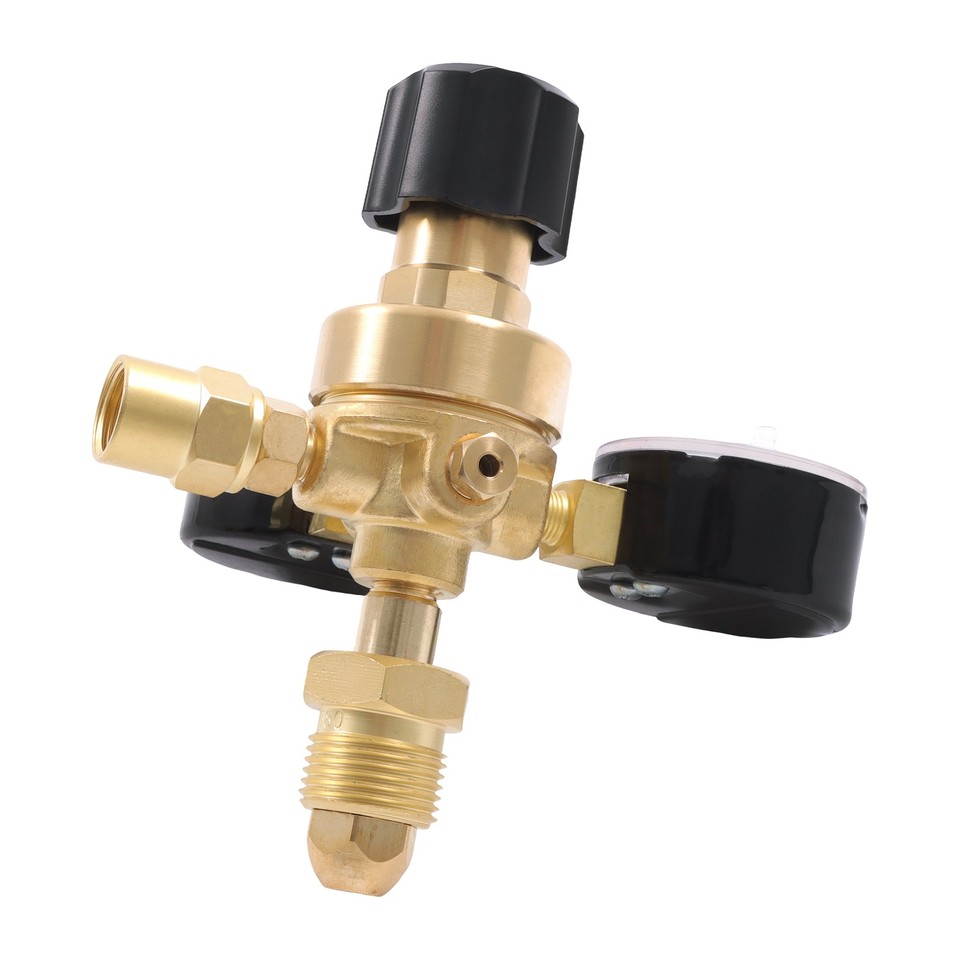 CGA580 Argon CO2 Dual Regulator Gauge Flow Meter for Mig Tig Welding ...