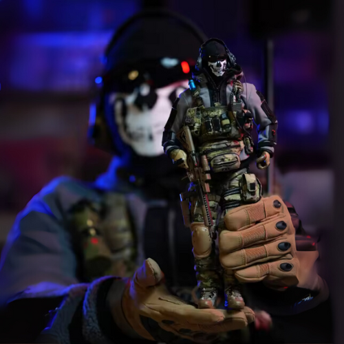 FLAGSET FS73033 Night War COD Ghost "X" Simon Riley 1/6 Video Game ...