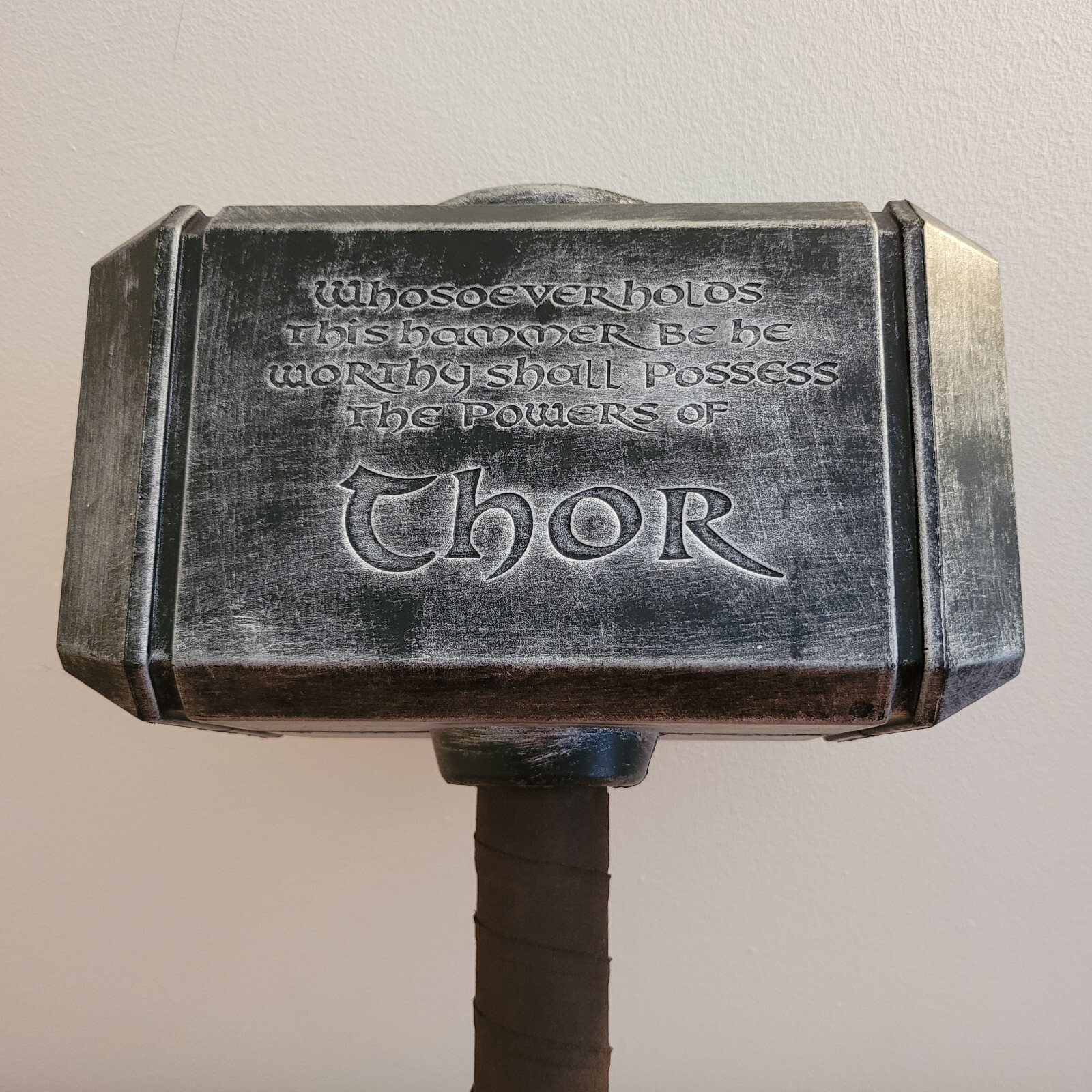 Marvel Mjolnir Cosplay Prop Foam Thor Hammer Toy Cosplay Roleplay Con ...