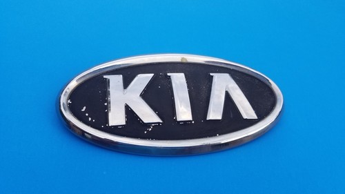 06 07 08 09 10 11 KIA RIO REAR TRUNK LID CHROME EMBLEM LOGO BADGE USED ...