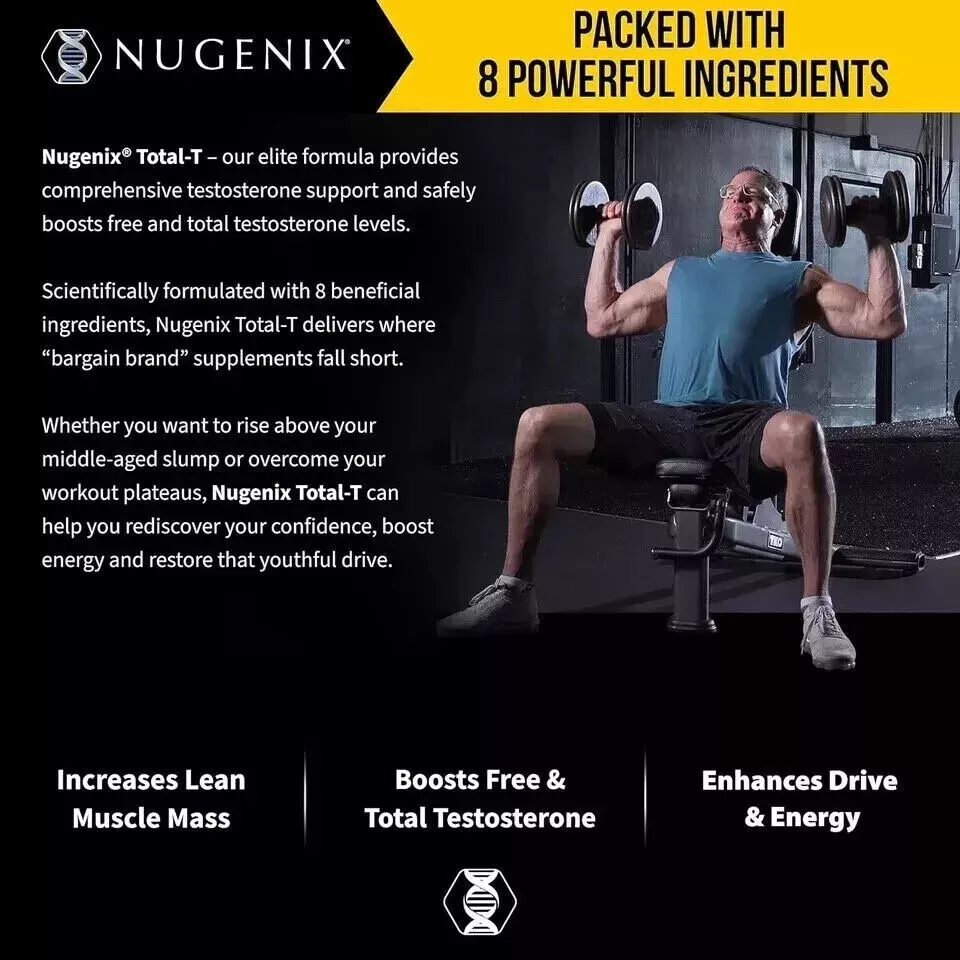 New Nugenix Total-T 90 Capsules Exp. 08/26 855710002611| eBay