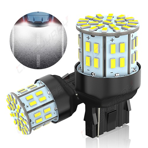 2X 7440 7441 LED Back Up Reverse Light Bulbs Cool White 6500K Extremely ...