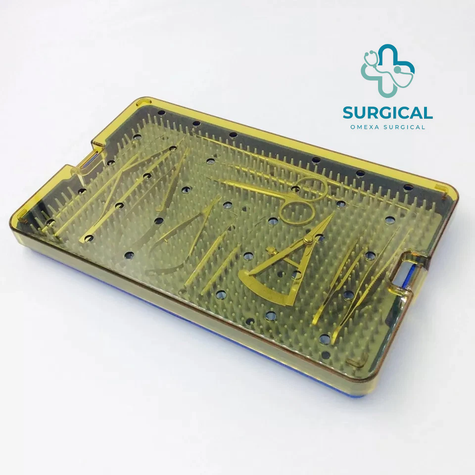 Complete Glaucoma Surgery Instrument Set | Ophthalmic Tools + Silicone ...