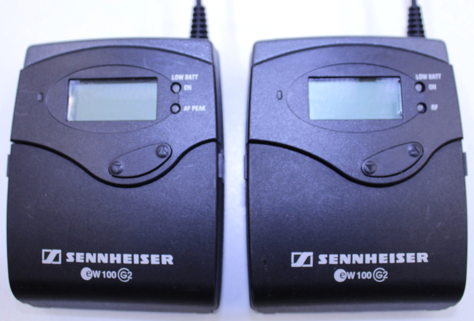 Sennheiser SK 100 G2 & EK 100 G2 740-776 Mhz - Tested - No Accessories ...