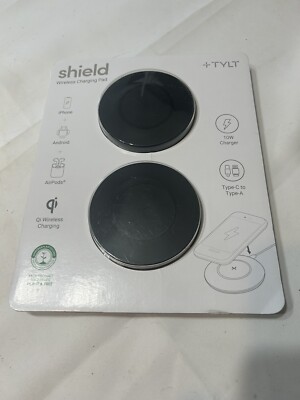 TYLT CORE SHIELD 10W QI WIRELESS CHARGING PADS (2 PACK) | eBay