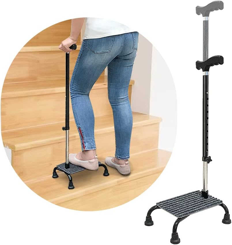 Stair Climbing Cane Half Step Stair Lifts Aid Seniors Balance Walking ...