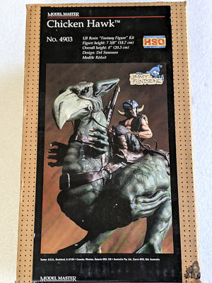 Chicken Hawk Testors Model Master 1/8 Scale Resin Figure Kit #4903 ...