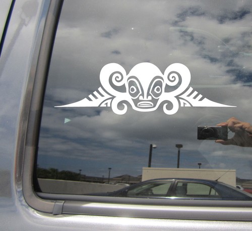 Maori Art - New Zealand Samoan Polynesian Car Window Vinyl Decal ...