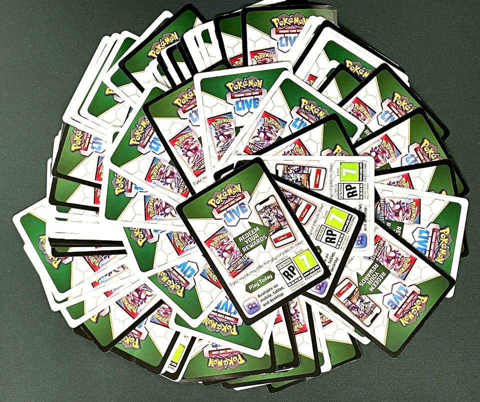 100 POKEMON ONLINE TCG SS09 BRILLIANT STARS BOOSTER PACK CODE CARDS | eBay