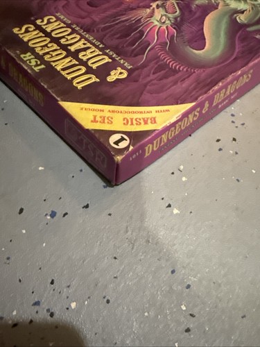 TSR Dungeons & Dragons Moldvay Basic Box Set 1981 | eBay