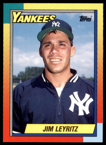 1990 Topps Traded Jim Leyritz Baseball Cards #61T | eBay