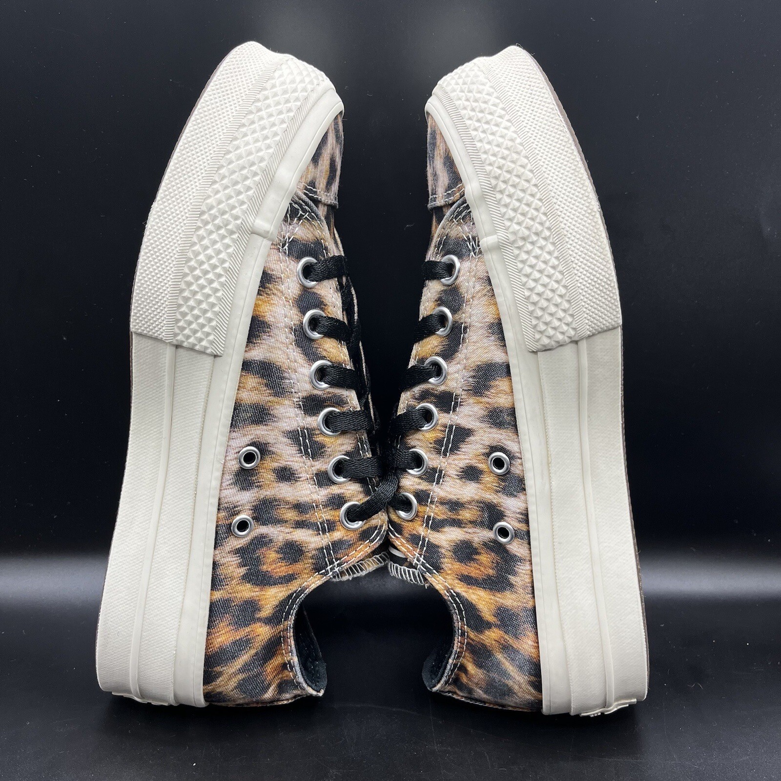 Womens Converse All Star Chunky Leopard/Cheetah Print… - Gem