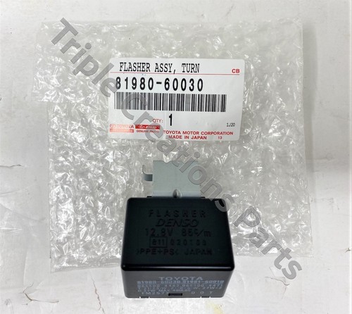 Toyota Genuine 81980-60030 Flasher Assy Turn Signal 8198060030 OEM | eBay